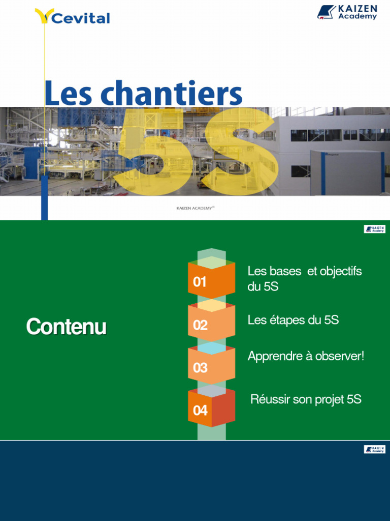 Optimiser les Chantiers avec la Méthode 5S | PDF | Sécurité | la ...