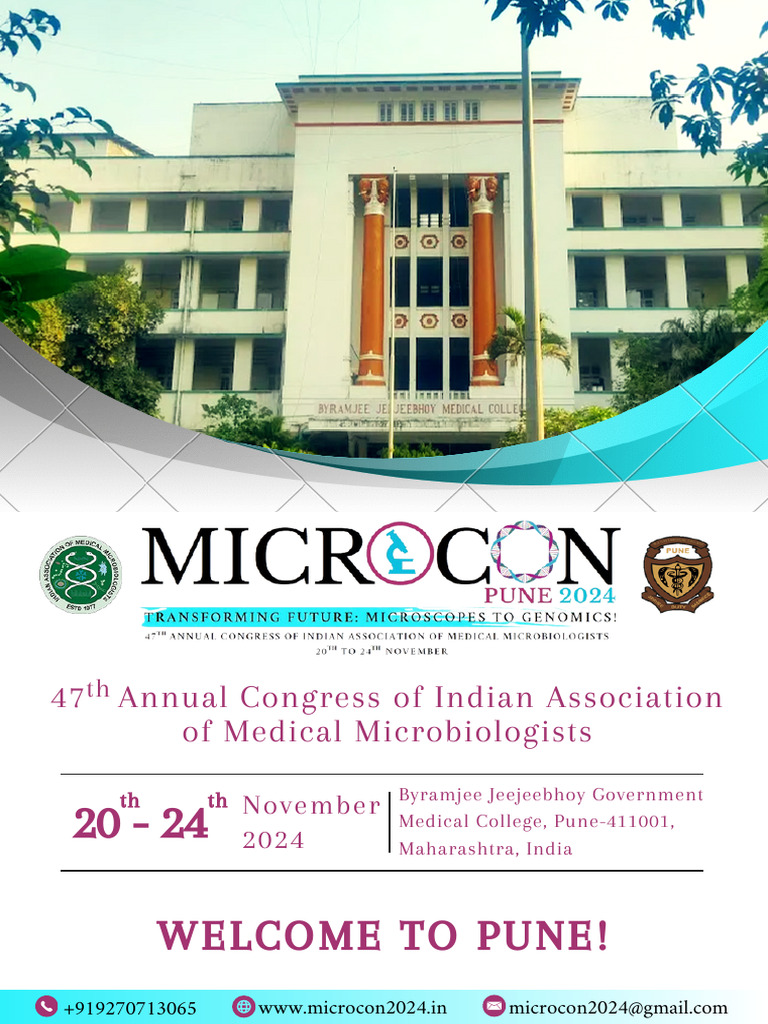Microcon 2024 Invite Website | PDF | Microbiology | Biology