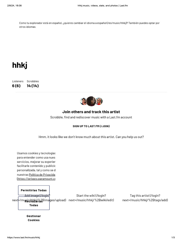 HHKJ Music, Videos, Stats, and Photos - Last - FM | PDF | Software ...