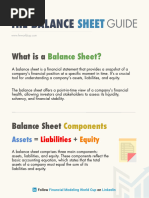 Types of Balance Sheet | PDF