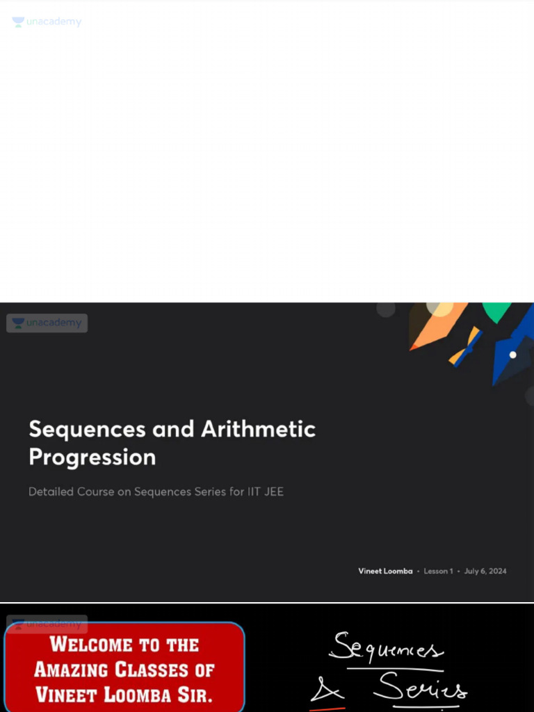 L-1 Sequences - and - Arithmetic - Progression - With - Anno | PDF