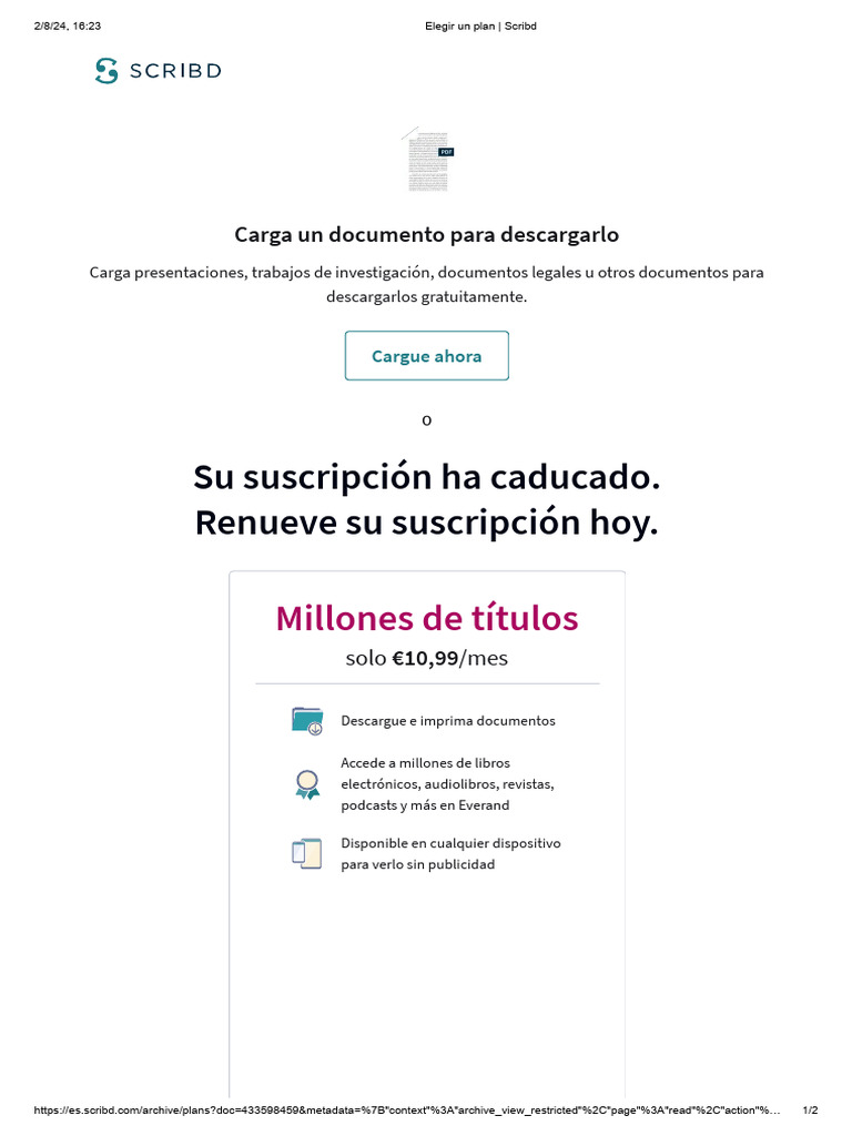 Elegir Un Plan - Scribd | PDF