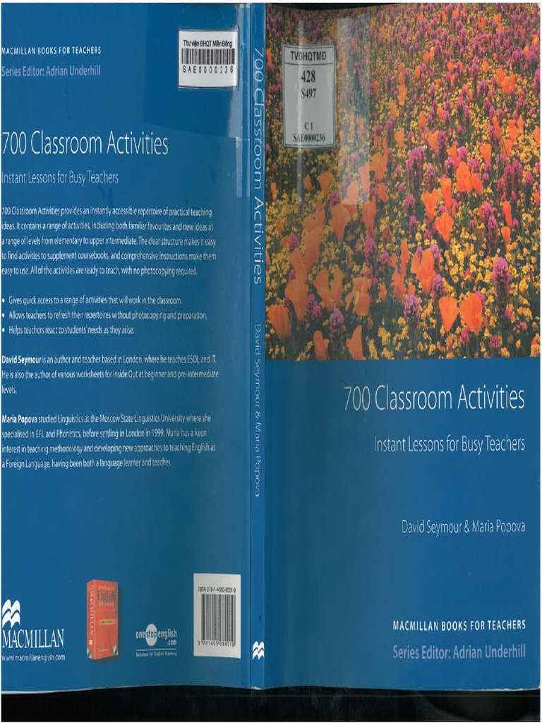 700 Classroom Activities | PDF