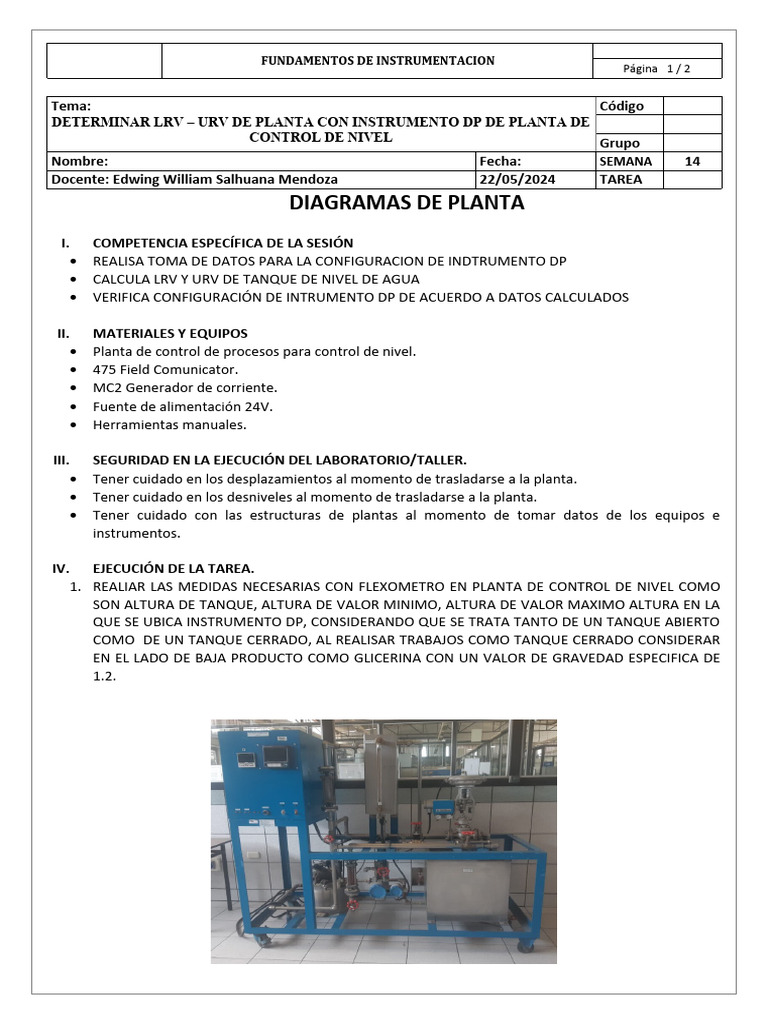 Ho Determinar LRV - Urv 22 05 2024 Fundamentos de Instrument | PDF