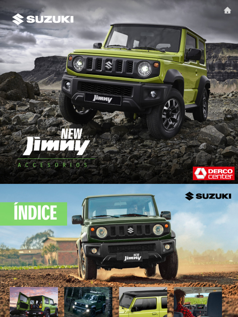 Catálogo Jimny 3P SP | PDF | Concesionario de coches | Industria automotriz