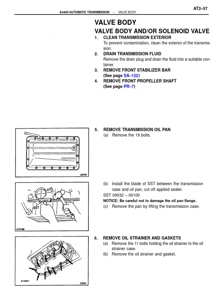 Valve Bod | PDF | Valve | Automatic Transmission