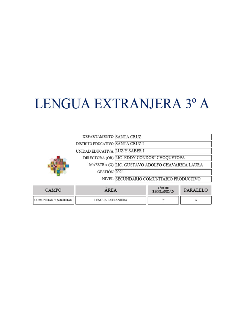 Registropedagogico - 3ro A | PDF