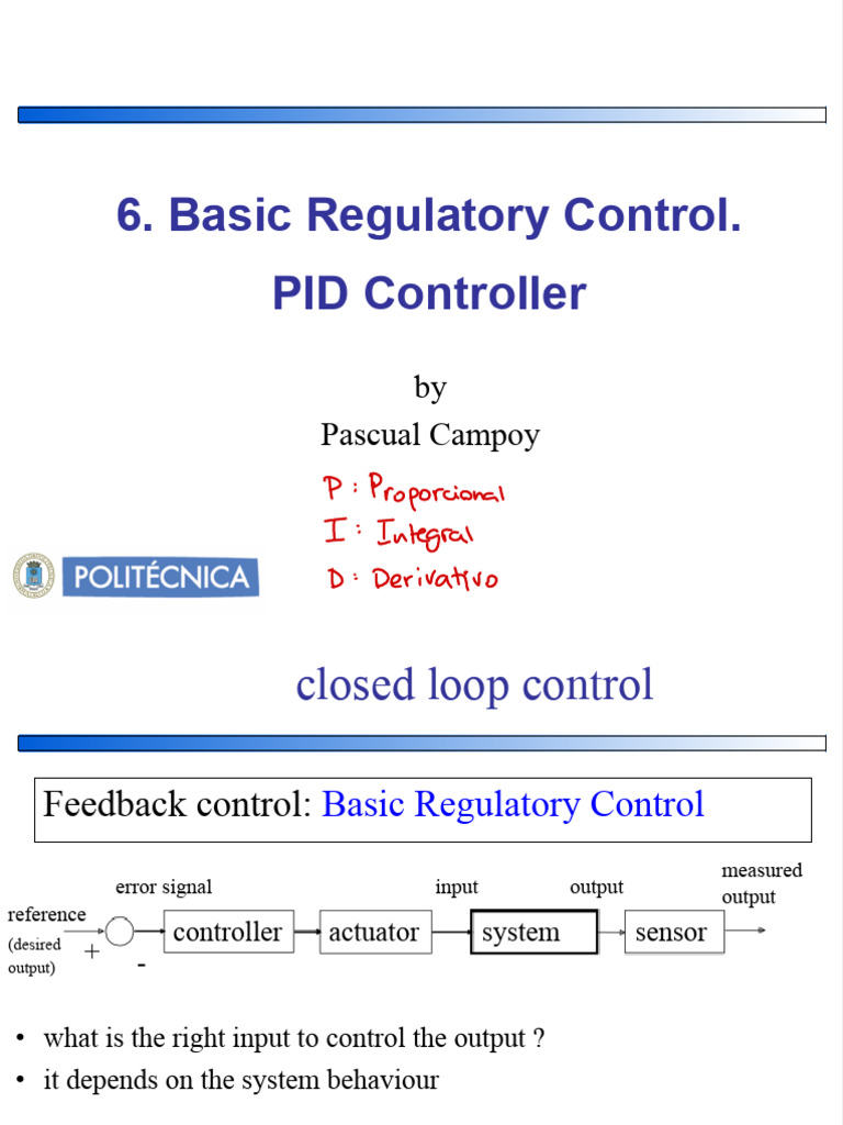 PID Control and Tuning Guide | PDF | Control Theory | Electrical Engineering