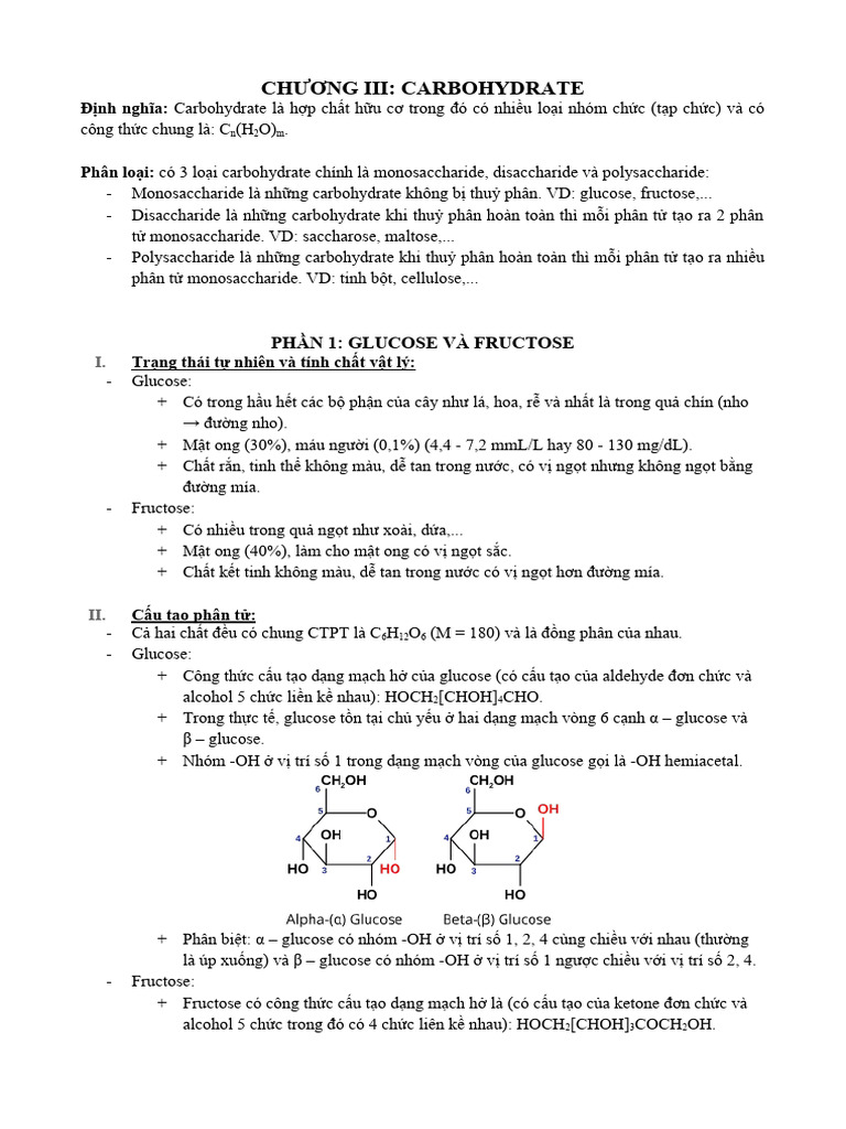 (TN25) - Carbohydrate | PDF