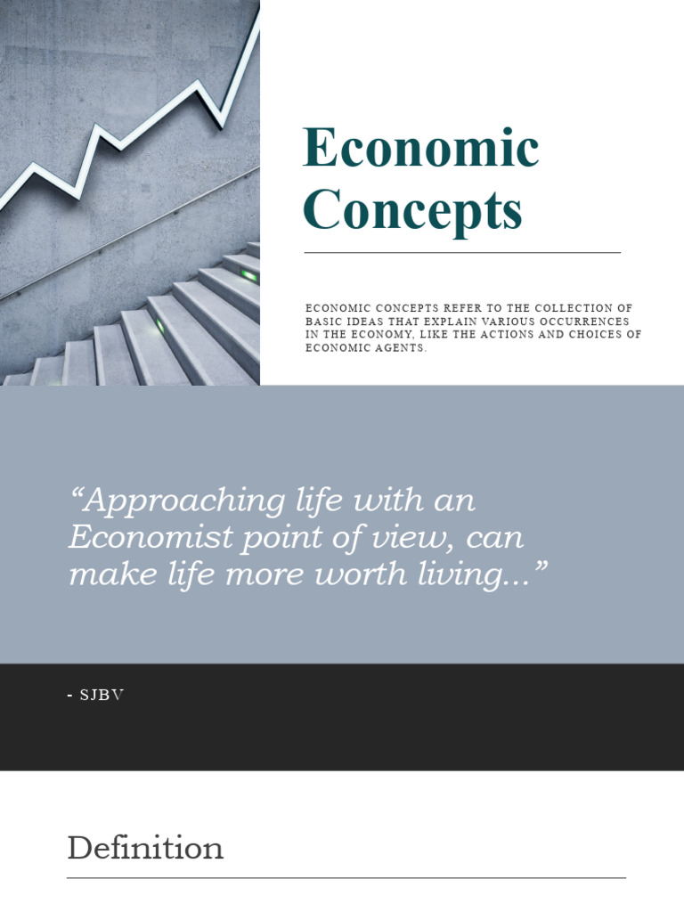 Economic Concepts W1 | PDF | Economics | Utility