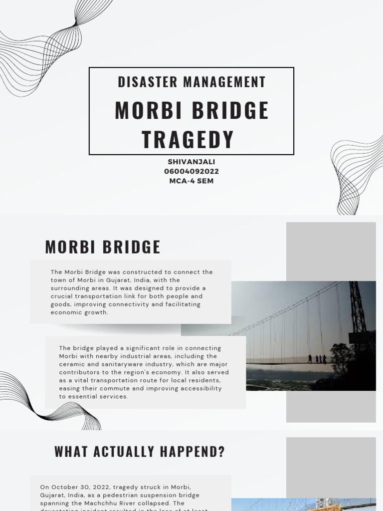 Morbi Bridge | PDF | Bridge | Infrastructure