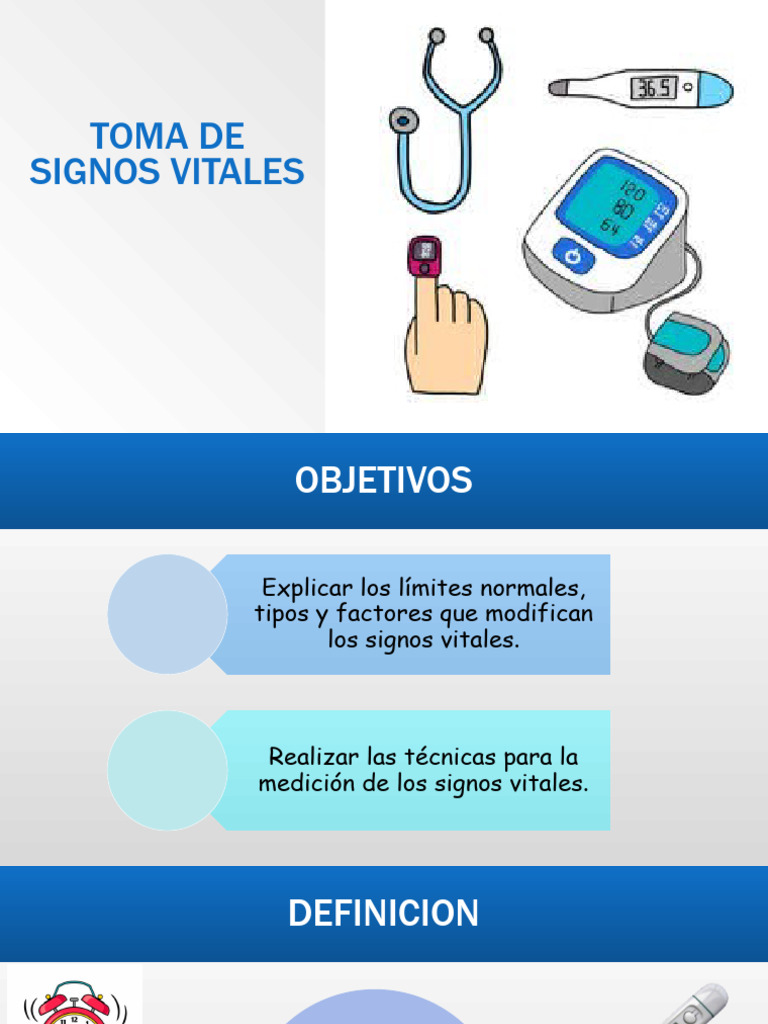Toma de Signos Vitales | PDF | Presión sanguínea | Corazón