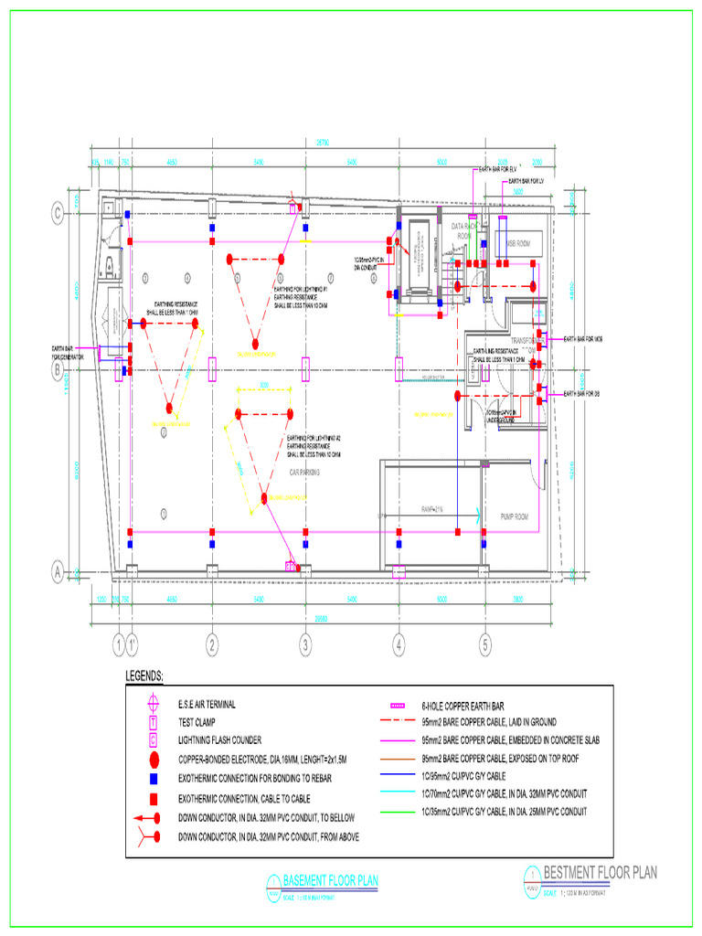 1 Office 11 Story 15-03-2022 Revise Model Earthing System | PDF