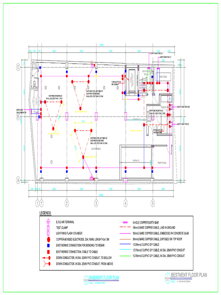 1 Office 11 Story 15-03-2022 Revise Model Earthing System | PDF