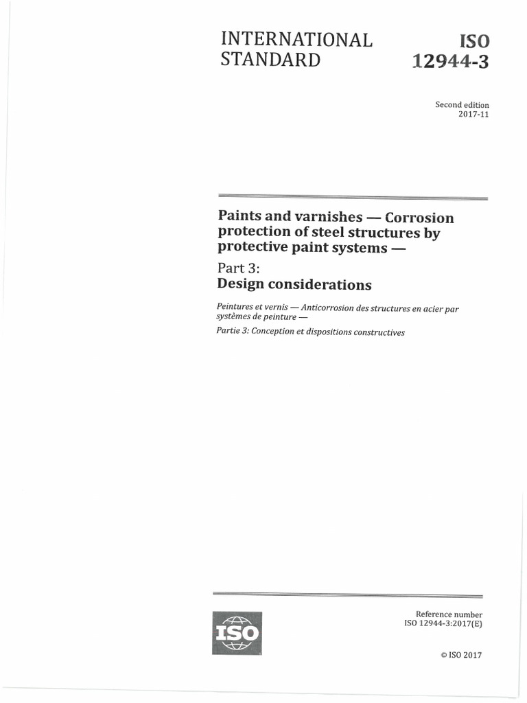 ISO 12944-3_Second edition 2017-11 | PDF