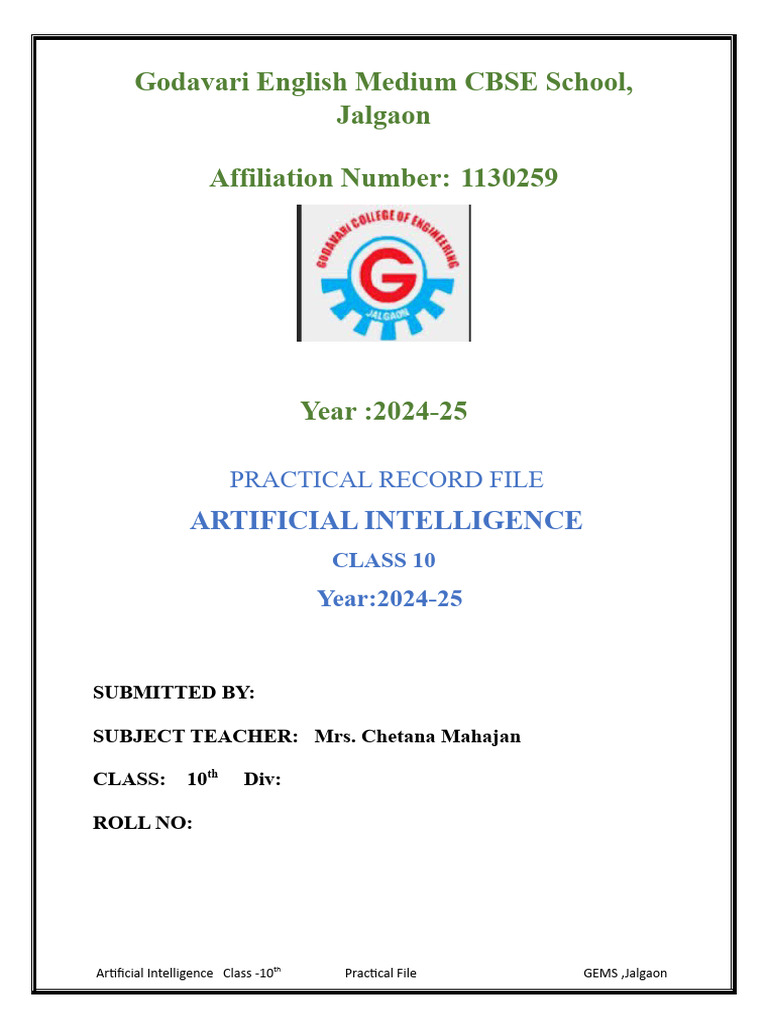 Practical File 10th | PDF | Python (Programming Language) | Computer ...