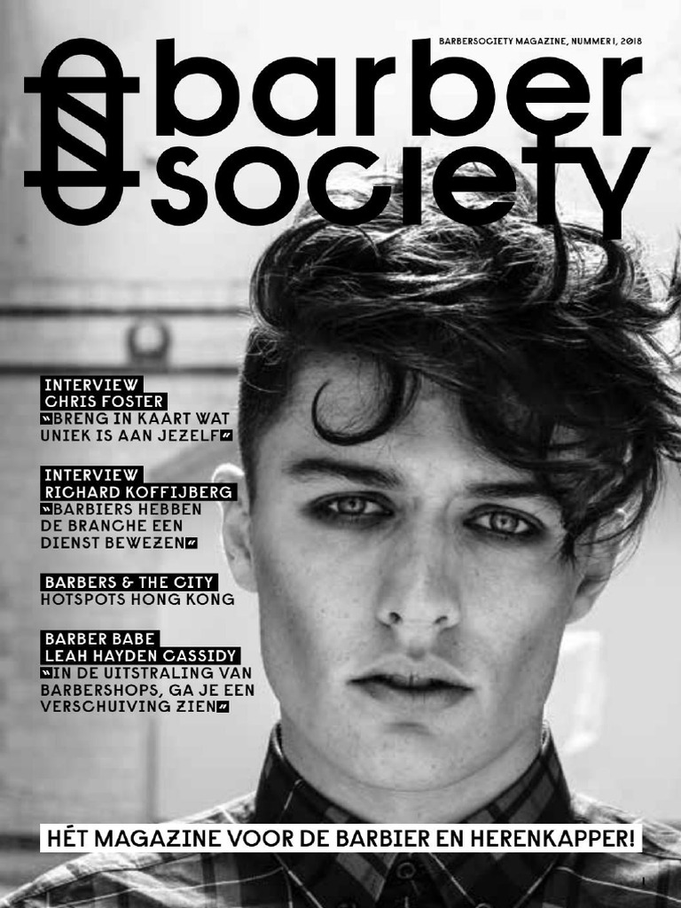 BarberSociety (Dutch) #01 Spring 2018 | PDF