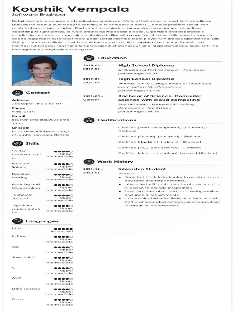 resume1 | PDF