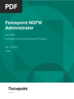 Forcepoint DLP Administrator Course Student Guide | PDF | Data | Computer Science