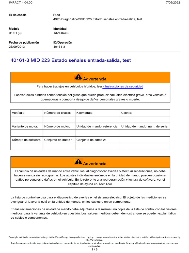 Mid 223 Estado Señales Entrada Salida | PDF | Ingenieria Eléctrica | Electricidad