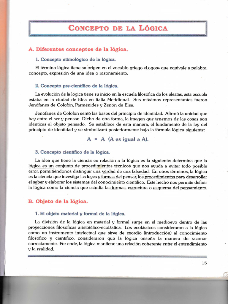 Introducciòn a la Lógica pagina 15 a la 22 | PDF | Lógica | Verdad