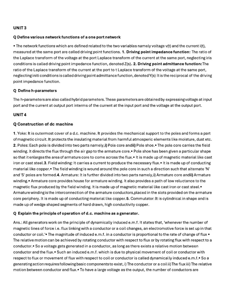 Reduction of Electric Circuit | PDF