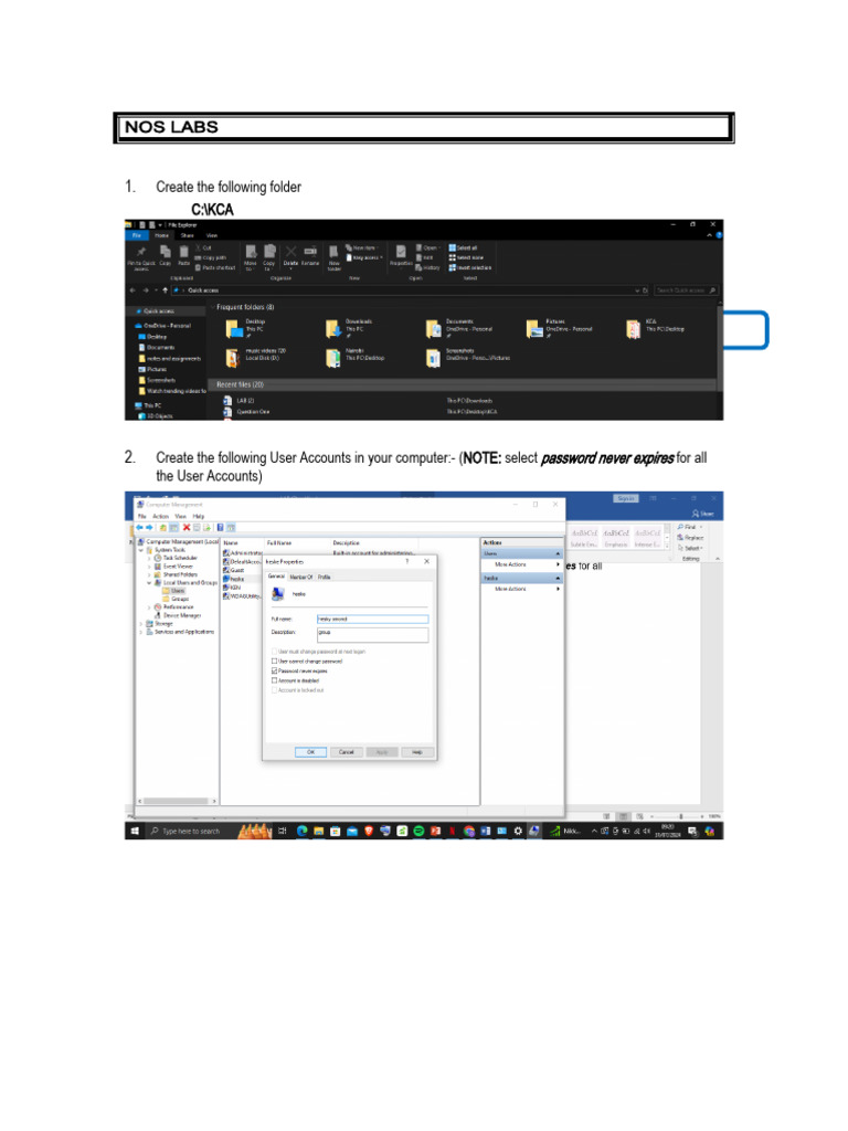 Nos Labs: Password Never Expires | PDF | Computer File | Password