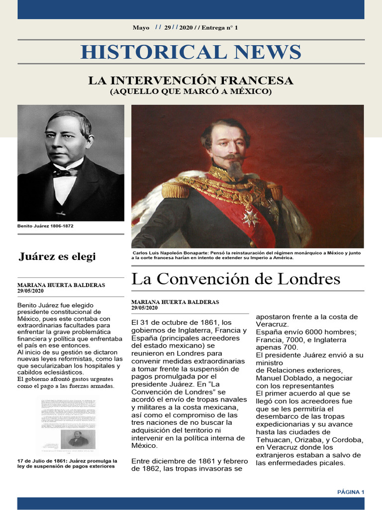 Periódico Revolucion Francesa | PDF | México | Conflictos