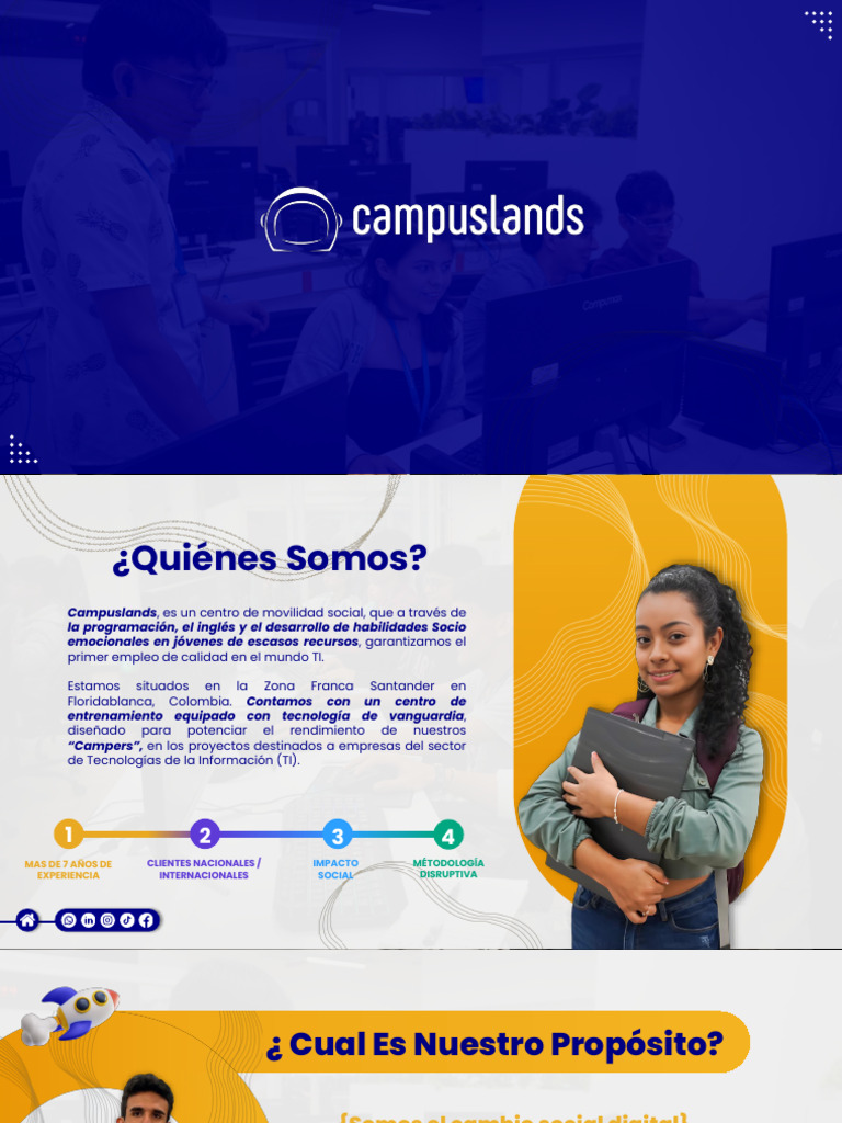Campuslands: Formación TI para Jóvenes | PDF | Mobilidad social