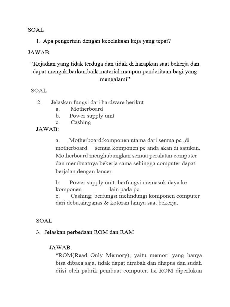 Latihan 1 Pdf