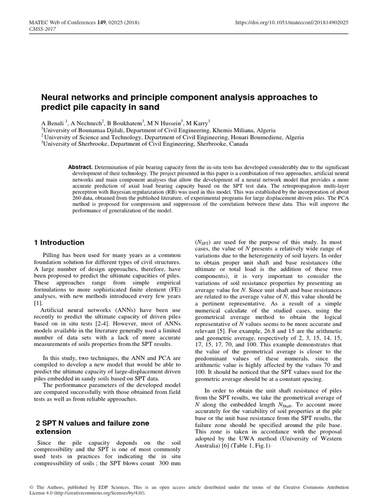 Neural Networks and Principle Component Analysis A | PDF | Principal Component Analysis ...