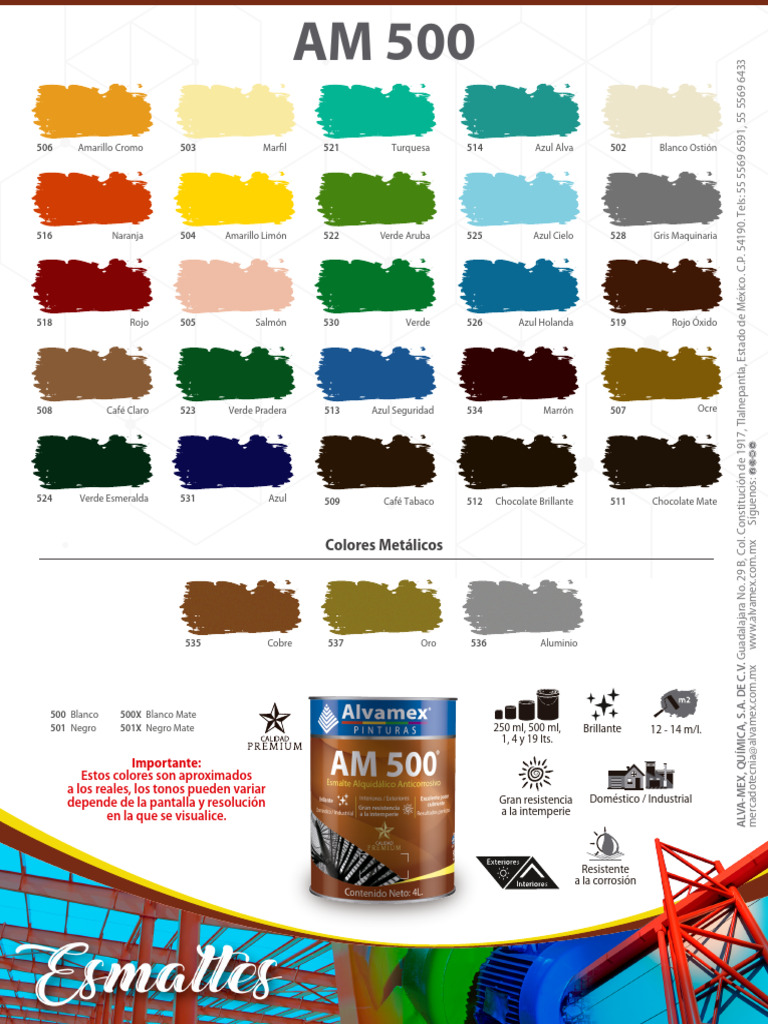 AM500 Digital | PDF | Tecnicas artisticas | Color