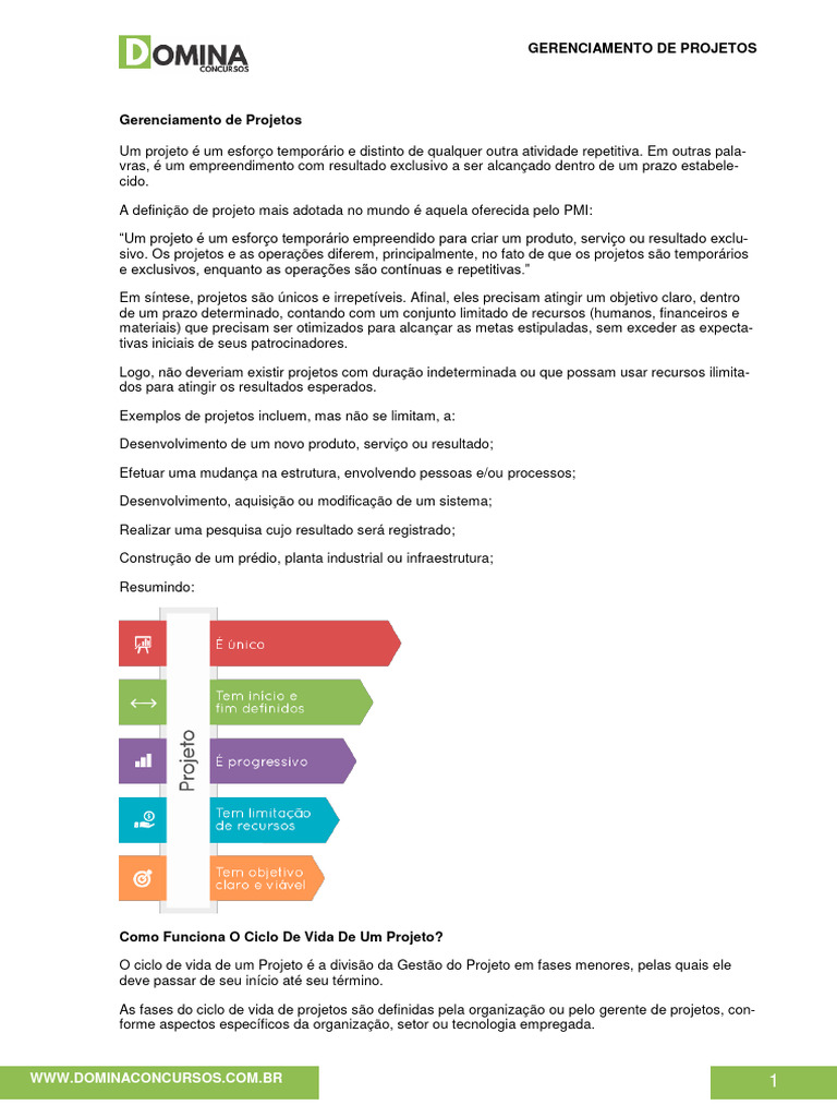 03 Gerenciamento de Projetos | PDF | Gestão de recursos humanos | Despesa