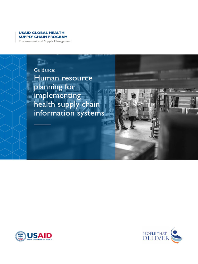 Human Resource Planning Health Supply Chain | PDF | Cloud Computing ...