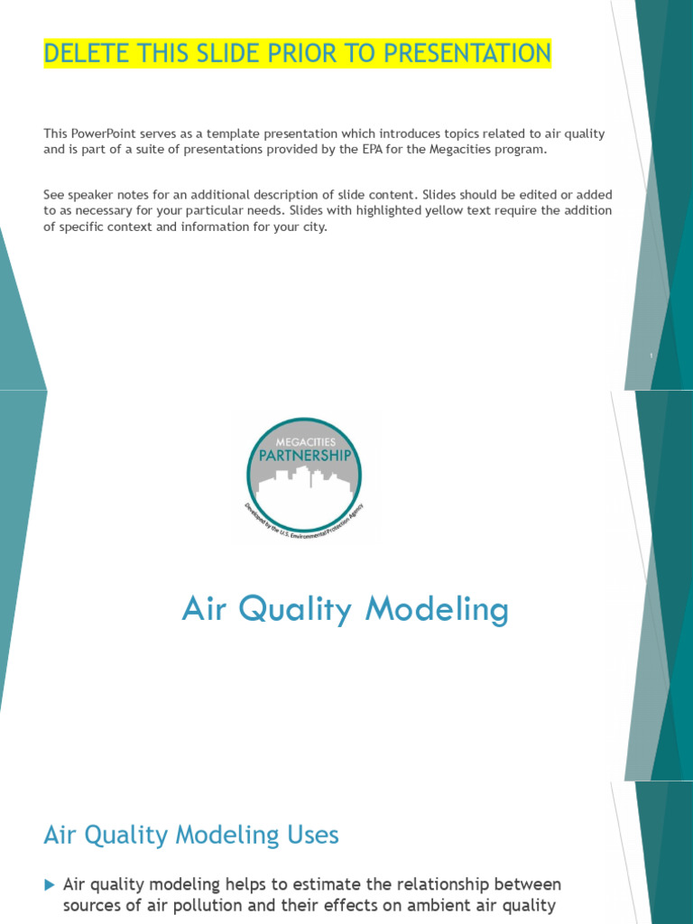 Air Quality Models for Megacities | PDF | Air Pollution | Meteorology