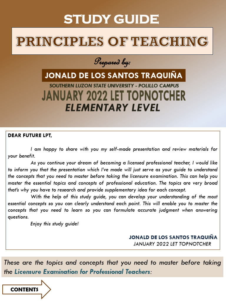 Principles of Teaching | PDF | Learning | Thought