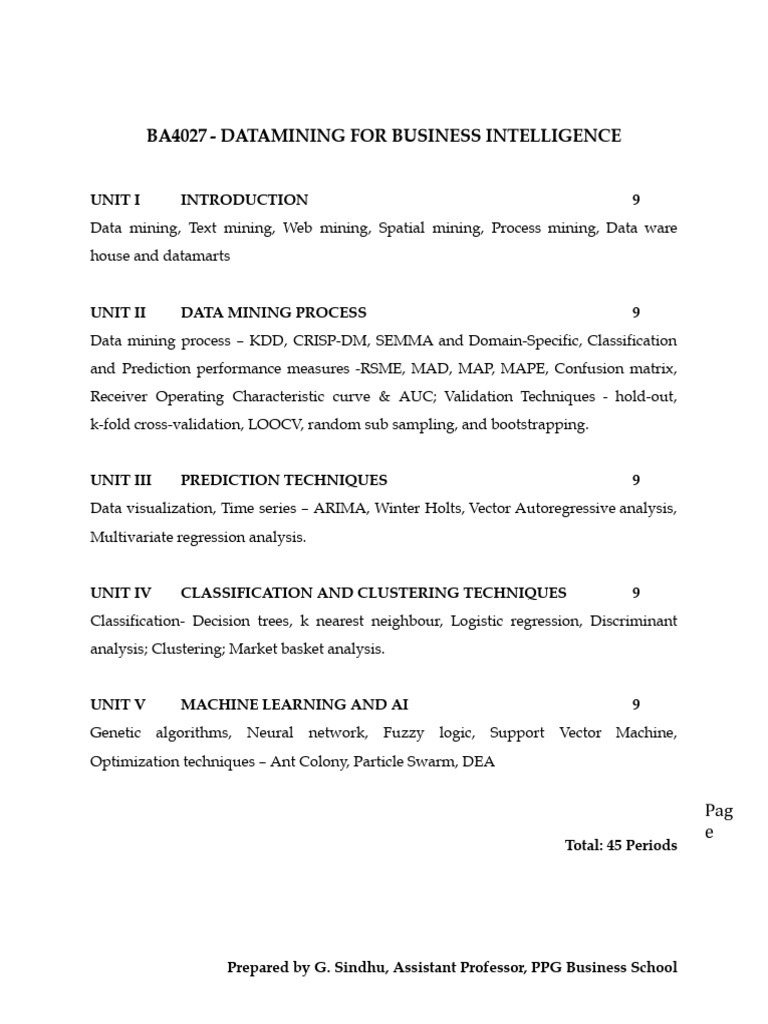 Data Mining for Business Intelligence | PDF | Receiver Operating Characteristic | Data Warehouse