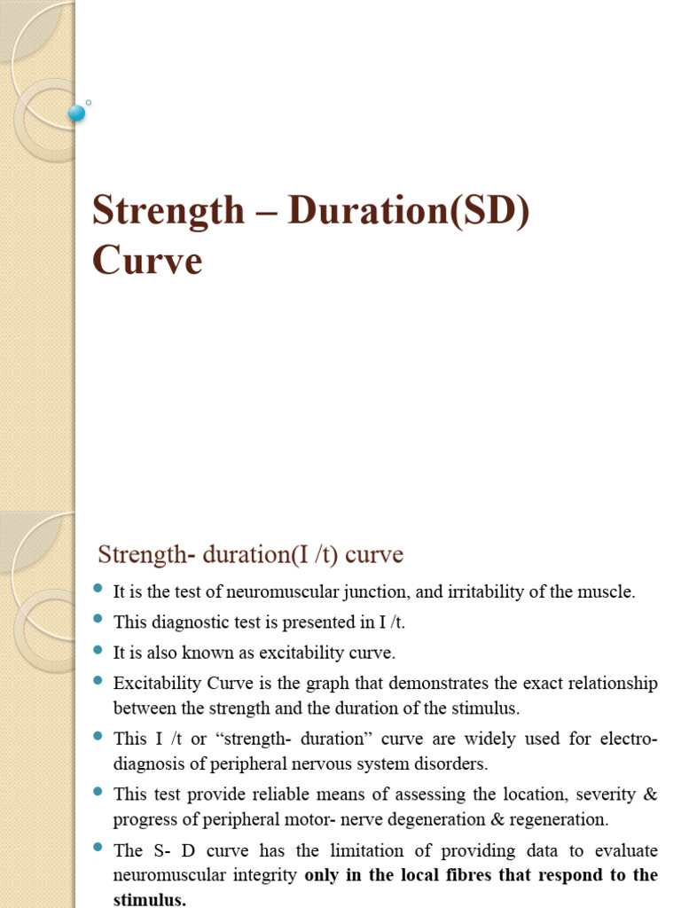 S-D-CURVE | PDF | Nerve | Neuroscience