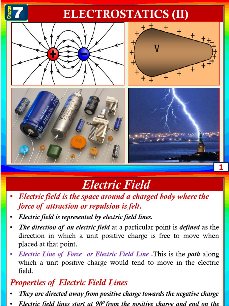 ELECTROSTATICS 2 | PDF | Capacitor | Capacitance