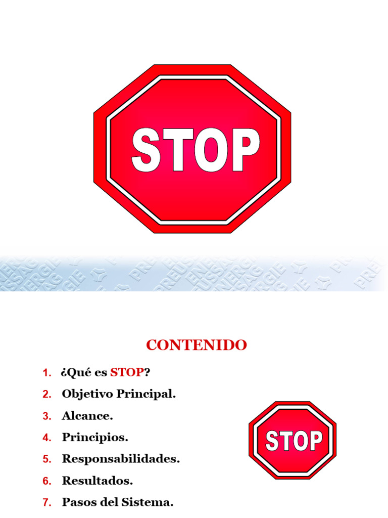STOP | PDF
