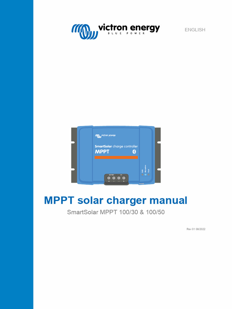 MPPT Solar Charger Manual-En | PDF | Battery Charger | Photovoltaics
