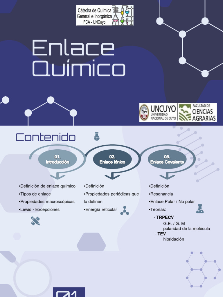 Tipos de Enlaces Químicos y Propiedades | PDF | Enlace iónico | Enlace ...