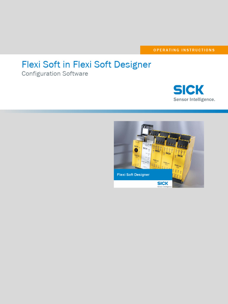 Operating Instructions Flexi Soft Designer Software en IM0031659 | PDF ...
