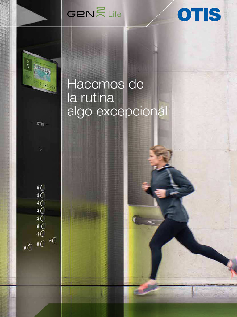 Otis Gen2 Life | PDF | Ascensor | Uso eficiente de energía