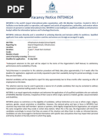 INTERPOL Career Opportunities Overview | PDF | Salary | Recruitment