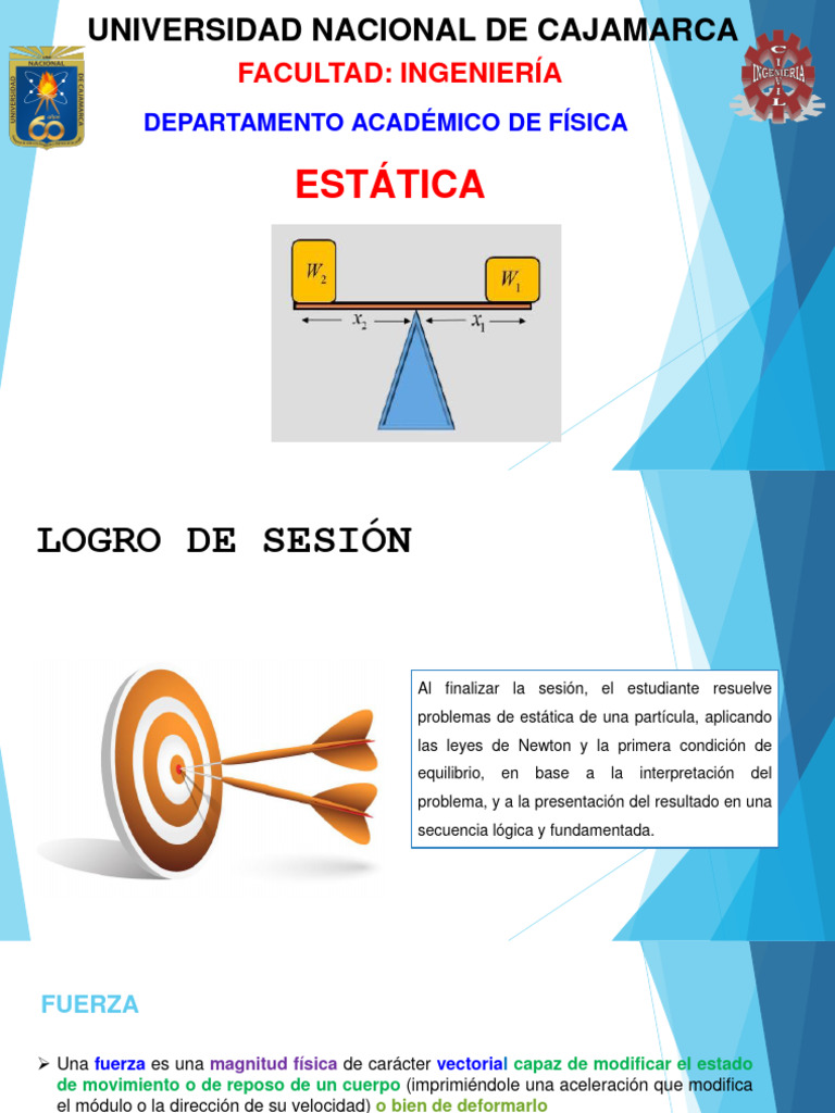 Estática | PDF | Fuerza | Las leyes del movimiento de Newton
