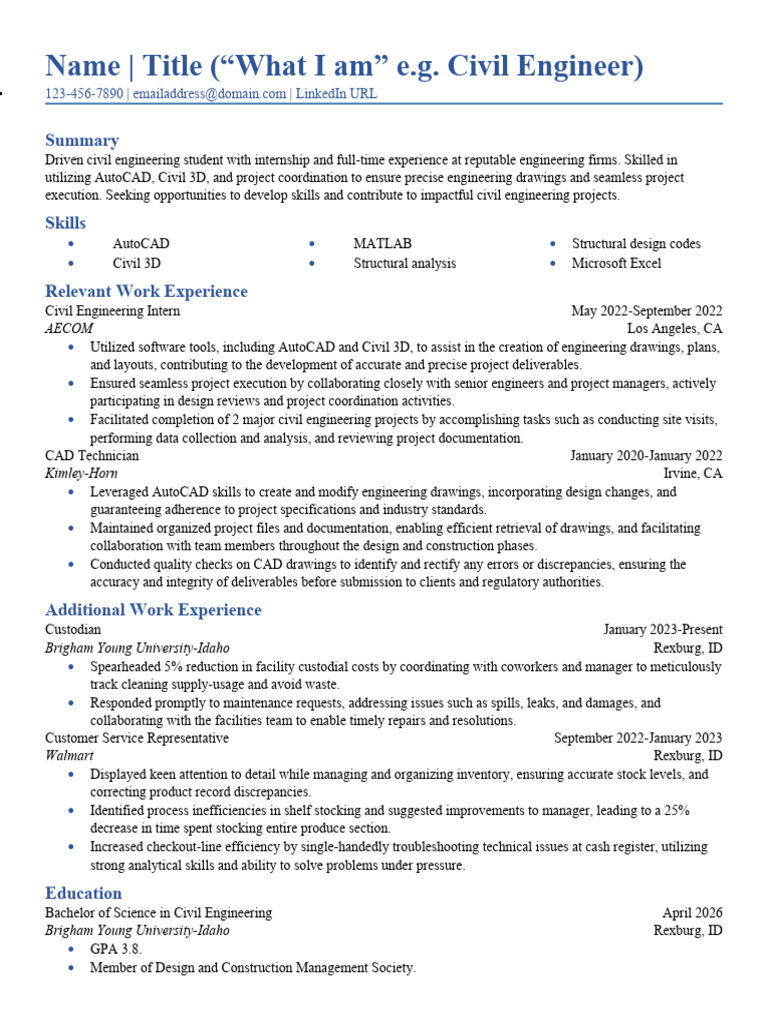 Sample Resume | PDF | Engineering | Auto Cad