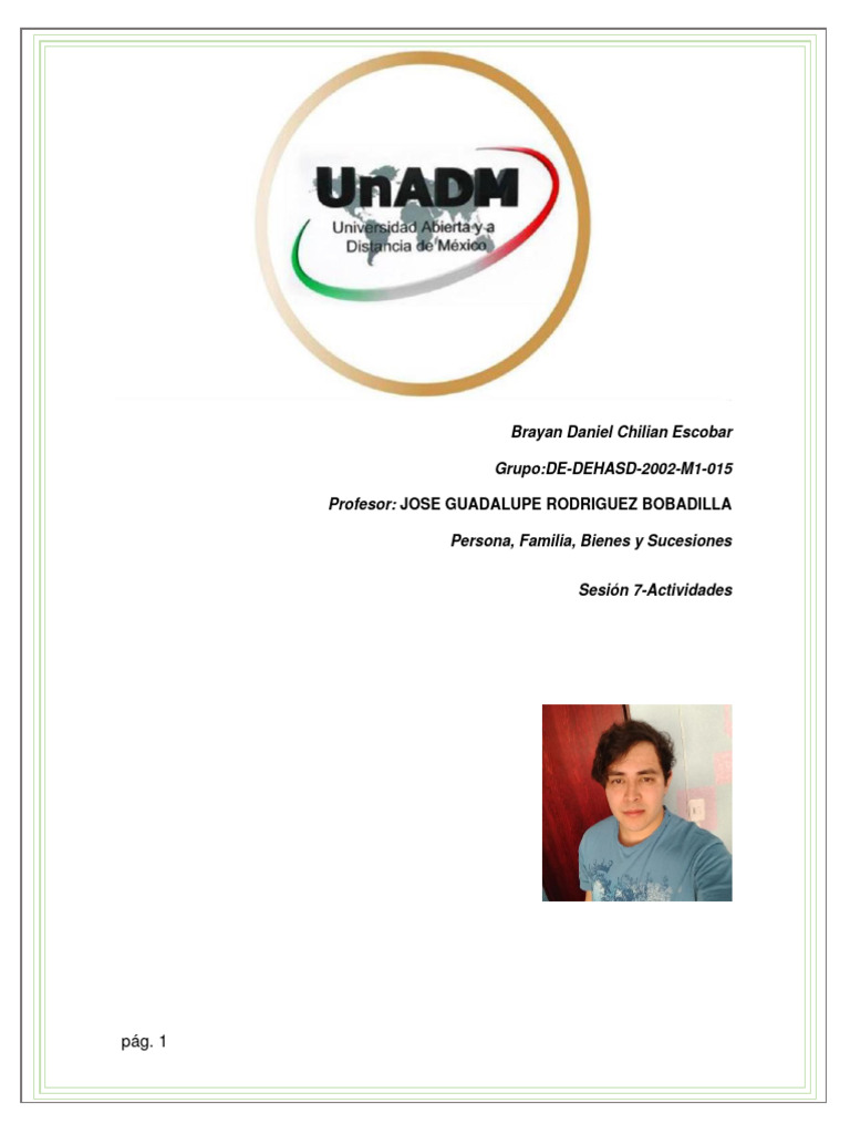 Brayan Daniel Chilian Escobar Grupo:DE-DEHASD-2002-M1-015 Profesor: Jose Guadalupe Rodriguez ...