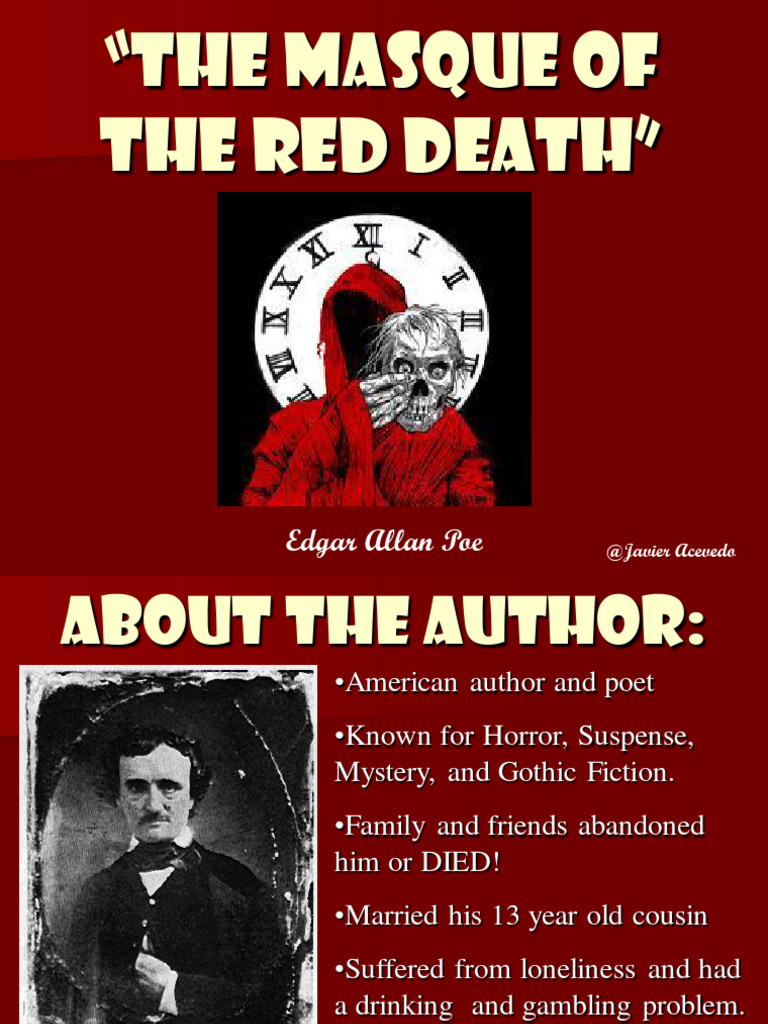 The Masqu of the Red death - PRESENTATION | PDF | Seven Deadly Sins