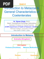 Evolution of Coelom and Metamerism | PDF | Zoology | Anatomy